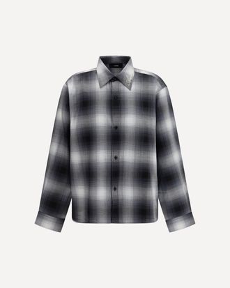 Amiri Oversized flannel Shirt Male XL