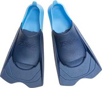 Zoggs Short Blade Eco Fins Flossen f&uuml;r Erwachsene, Uni, Blau/Hellblau (blau), Gr&ouml;&szlig;e 35-36