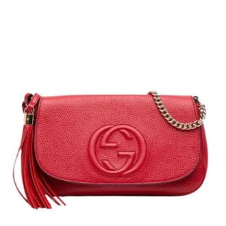 Gucci Sac bandouli&egrave;re Pre-owned - Femme - Pre-owned - Rouge - Taille: ONE Size