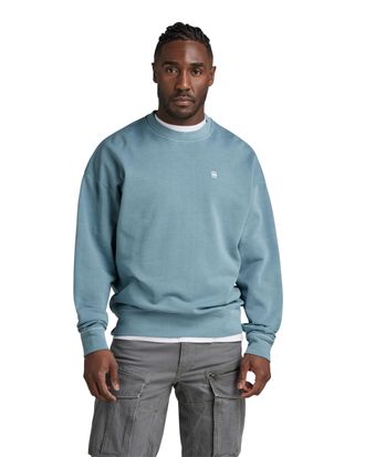 G-Star RAW Herren Overdyed Loose Sweatshirt