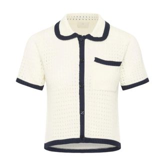 Kaffe Femme, Pulls, Beige, Taille: 42 FR Maille