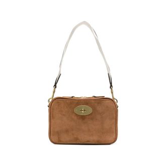 Mulberry Petit sac &agrave; bandouli&egrave;re Hackney - Femme - Sacs - Brun - Taille: ONE Size