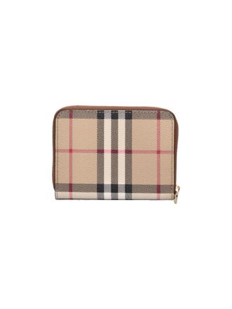 Burberry Zip Wallet Check