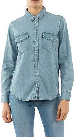 Levi's Femme Iconic Western Chemise à bouton bas, Cool Out 4, XS