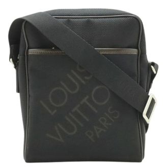 Louis Vuitton Pre-owned Sac bandouli&egrave;re Citadin Damier Geant - unisex - Pre-owned - Noir - Taille: ONE Size