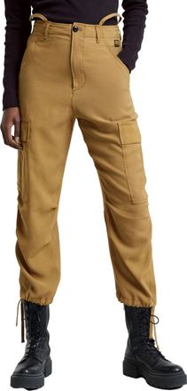 G-Star G-Star Damen Cargo Cropped Drawcord Hose, Beige (dk Fall D25251-D714-1395), 30