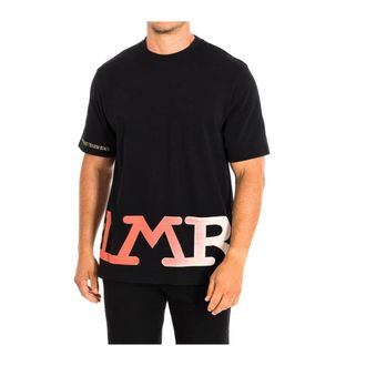 La Martina Homme, Tops, Noir, Taille: S T-shirt à Manches Courtes Confort Classique