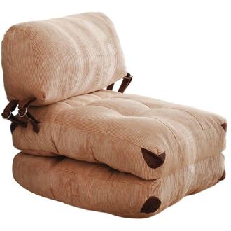 Dmora Sessel Surigae, Gepolsterter Sitz, Einzelsofa im Wohnzimmer, Stuhl mit Armlehnen, 80x60 h70 cm, Braun - Dmora