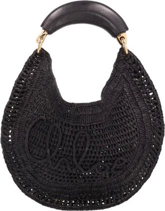 Chlo&eacute; Femme, Sacs, Noir, Taille: ONE Size Summer Banana Hobo Bag
