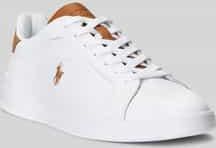 Polo Ralph Lauren Sneaker aus echtem Leder mit Logo-Details