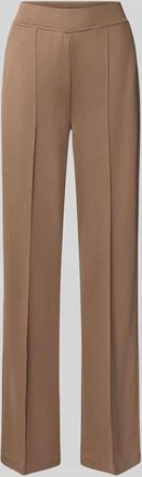 Milano Straight Fit Hose aus Viskose-Mix