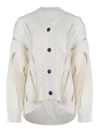 ATOMOFACTORY Cardigan - Cr&egrave;me