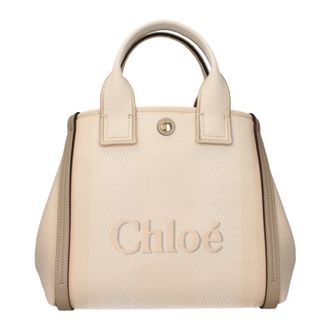 Chlo&eacute; Sacs &Agrave; Main Carry A Woman Tissu Beige