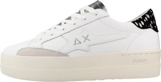Sun 68 Femme, Chaussures, Blanc, Taille: 38 EU Big Katy Leather