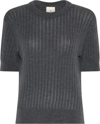 Julie Fagerholt - Heartmade Femme, Pulls, Gris, Taille: 40 FR HMKinea Knit