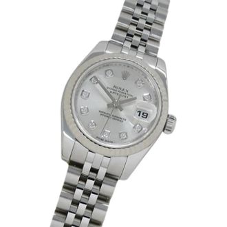 Rolex Pre-owned Datejust 26mm Armbanduhr - - Pre-owned - Damen - Wei&szlig; - ONE SIZE