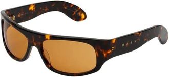 Marni unisex, Accessoires, Brun, Taille: 62 MM Lunettes de soleil