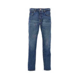 Incotex Cotton denim tapered fit jeans Man 32