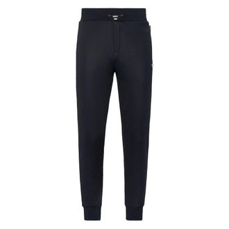 Philipp Plein Homme, Pantalons, Bleu, Taille: XS Jogging Pantalons Iconic Plein