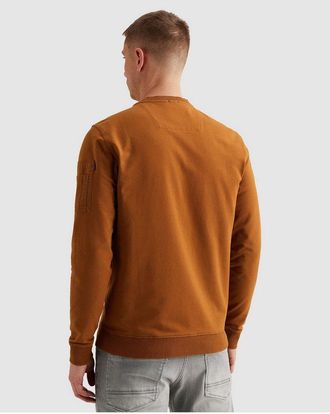 PME Legend Sweatshirt Airstrip mit Logo Stickerei