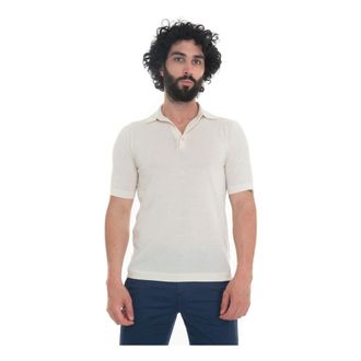 Hindustrie Slim Fit Polo Shirt aus Jersey - - Tops - Herren - Beige - S
