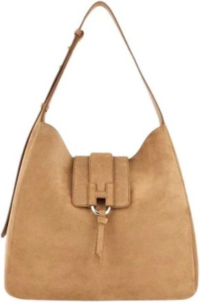 Hogan Femme, Sacs, Beige, Taille: ONE Size Borsa Donna Hogan