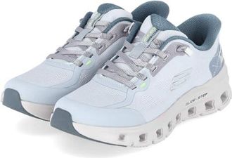 Skechers Femme Glide-Step Pro Pure Motion, Blue Mesh Multi Trim, 39.5 EU