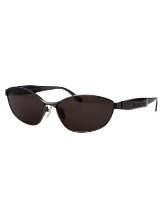 Balenciaga Womens Sunglasses Metal Grey Frame Grey-Grey-Grey Grey/grey/grey