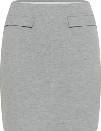 Saint Tropez Femme, Jupes, Gris, Taille: 36 FR Jupe City Skyline Melange