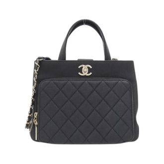 Chanel Pre-owned Vintage Handtasche - - Pre-owned - Damen - Schwarzk - ONE SIZE