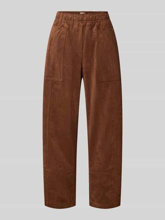 M.A.C Loose Fit Kunstlederhose mit elastischem Bund Modell Tilda