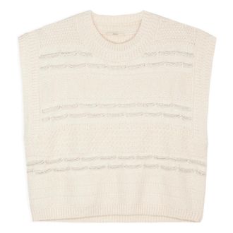 Sessun Pull Sans Manches Olt Laine M&eacute;rinos et Coton Bio Sess&ugrave;n