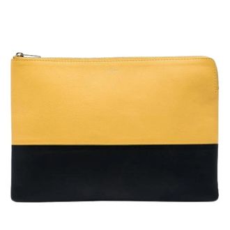 Celine Pre-owned Vintage Clutch - - Pre-owned - Damen - Gelb - ONE SIZE