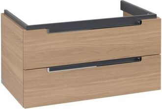 Villeroy & Boch Waschtischunterschrank SUBWAY 2.0 f&uuml;r Schrankwaschtische 787 x 420 x 449 mm Ulme Impresso A68910PN