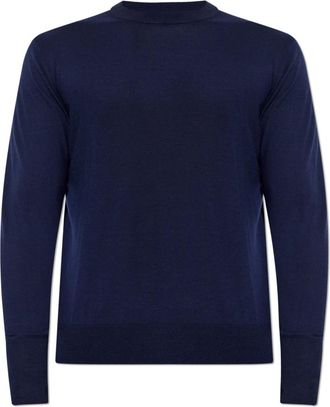 Eleventy Homme, Pulls, Bleu, Taille: XL Pull en laine &agrave; col rond