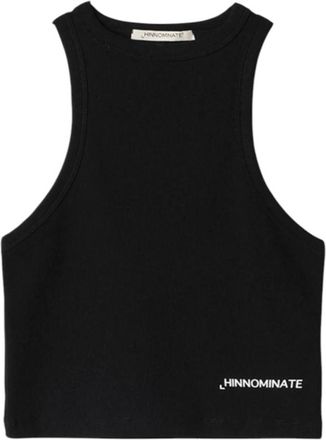 Hinnominate Crop Top Costine - - Tops - Damen - Schwarzk - M