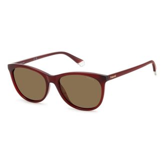Polaroid Femme, Accessoires, Rouge, Taille: 55 MM 4161/S Lhf(Sp) Lunettes de soleil