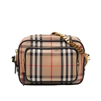 Burberry Sac bandouli&egrave;re Pre-owned - Femme - Pre-owned - Beige - Taille: ONE Size