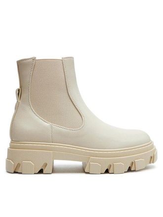 Only Shoes Klassische Stiefeletten Onltola-15 15320055 &Eacute;cru