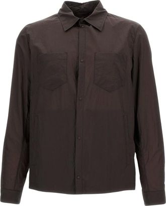 Herno Homme, Chemises, Brun, Taille: M Sovracamicia