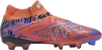 Puma Future 8 Ultimate Fu&szlig;ballschuhe mit festem Boden f&uuml;r Herren/Damen Unisex (Orange/Schwarz)