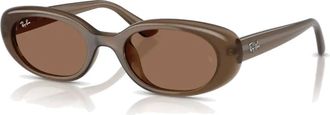 Ray-Ban unisex, Accessoires, Brun, Taille: 53 MM Pillow Lunettes de soleil