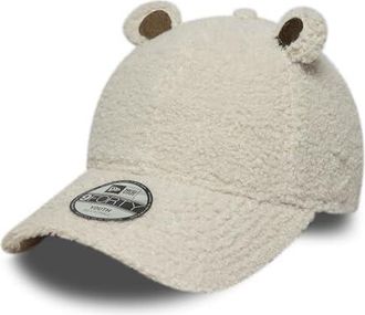 New Era 9Forty Winter Borg Kids Casquette Teddy Beige