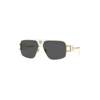 Versace unisex, Accessoires, Jaune, Taille: 63 MM Lunettes Authentiques avec Qualit&eacute; Premium