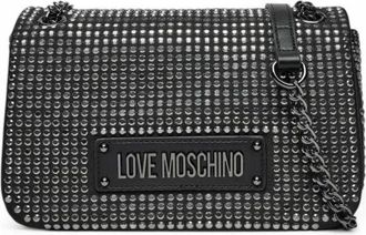 Love Moschino Femme, Sacs, Noir, Taille: ONE Size Sac bandoulière étincelant