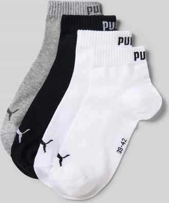 Puma Sneakersocken mit Logo im 4er-Pack