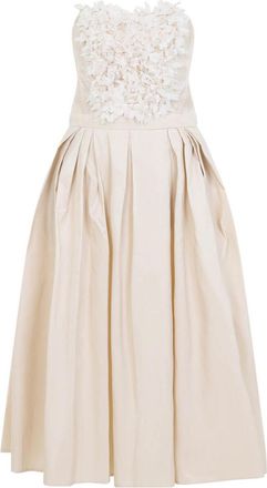 Elisabetta Franchi Robe Courte - Cr&egrave;me