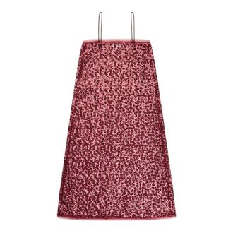 Munthe Robe Currina - Femme - Robes - Rouge - Taille: 38 FR