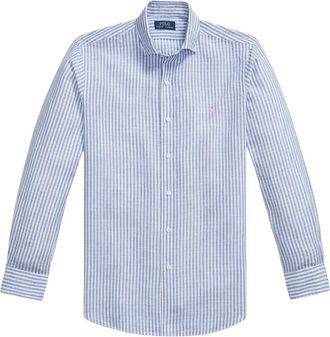 Polo Ralph Lauren Homme, Chemises, Bleu, Taille: L Sport Shirt