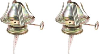 Amosfun Ersatzdocht F&uuml;r &Ouml;llampen 10Mm Mit Dochtschornstoffhalter Aus Metall 20X7.5X11Cm F&uuml;r Petroleumlampe Und Kerosinlampe Im Vintage Stil